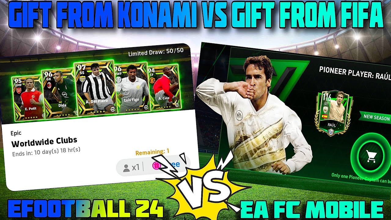 Efootball 2023 mobile last event vs Fifa mobile last event before ...