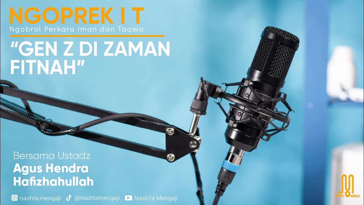 (LIVE) Ustadz Agus Hendra- GEN Z DI AKHIR ZAMAN - YouTube