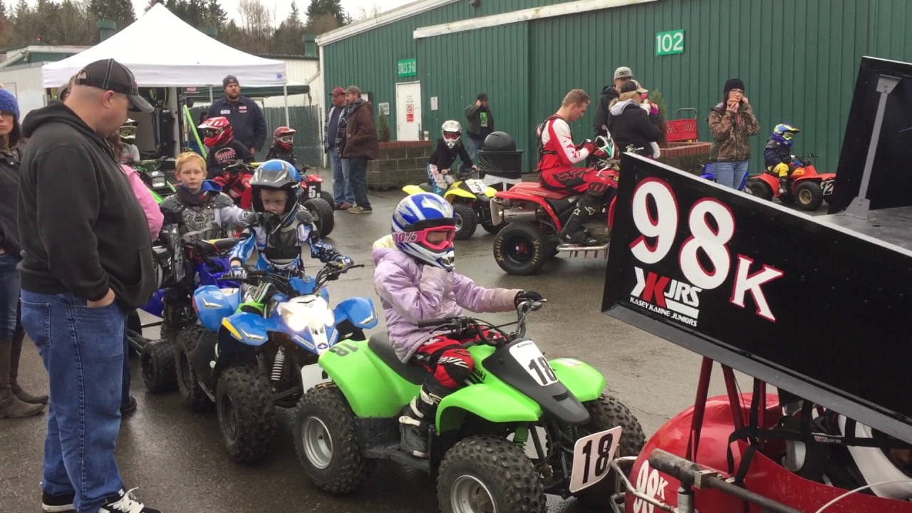 In the Pits of the Monroe County Races ATV, Kart, Moto X - YouTube