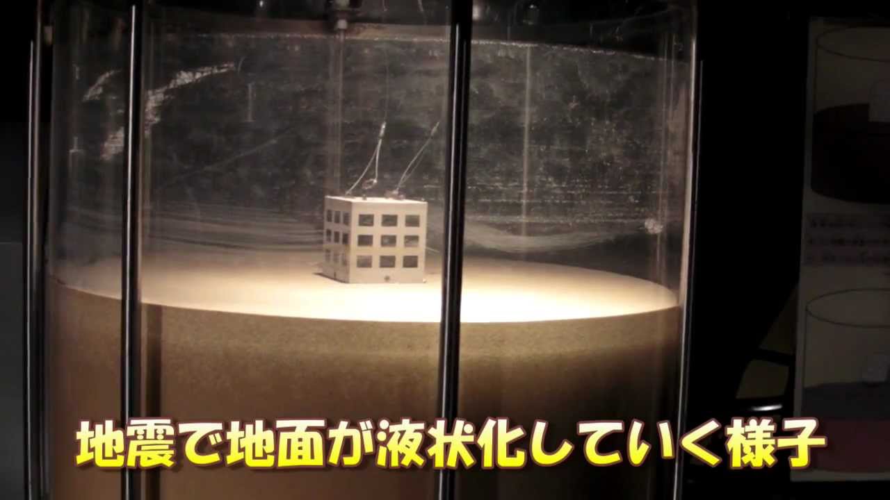 Simulation of the liquefaction of the ground caused by the earthquake ...