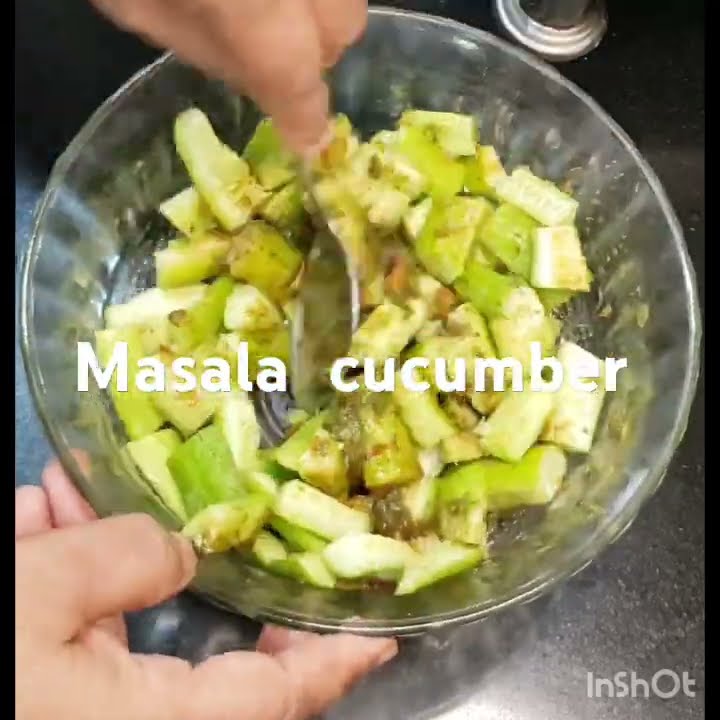 Masala cucumber Rita kitchen l Easy and simple recipe l - YouTube