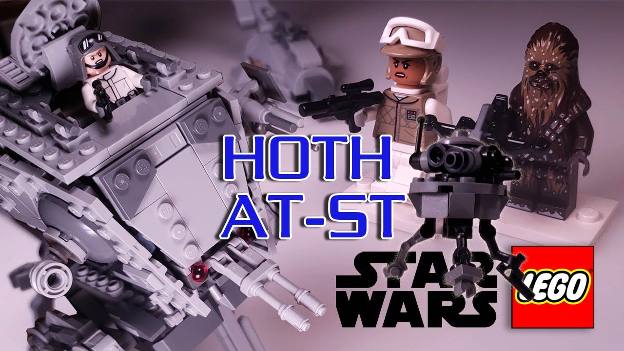 Hoth AT-ST Lego Star Wars 75322 - YouTube