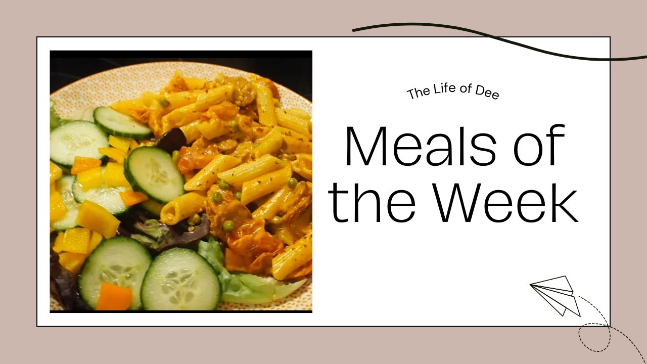 Meals of the week | What’s for Dinner | UK Easy Family Meal Ideas - YouTube