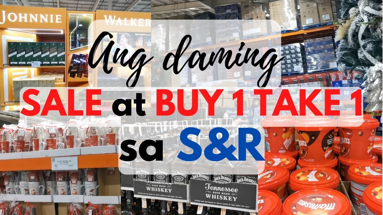 S&R Sale at Buy 1 Take 1 (Oct. 26, 2022) - YouTube