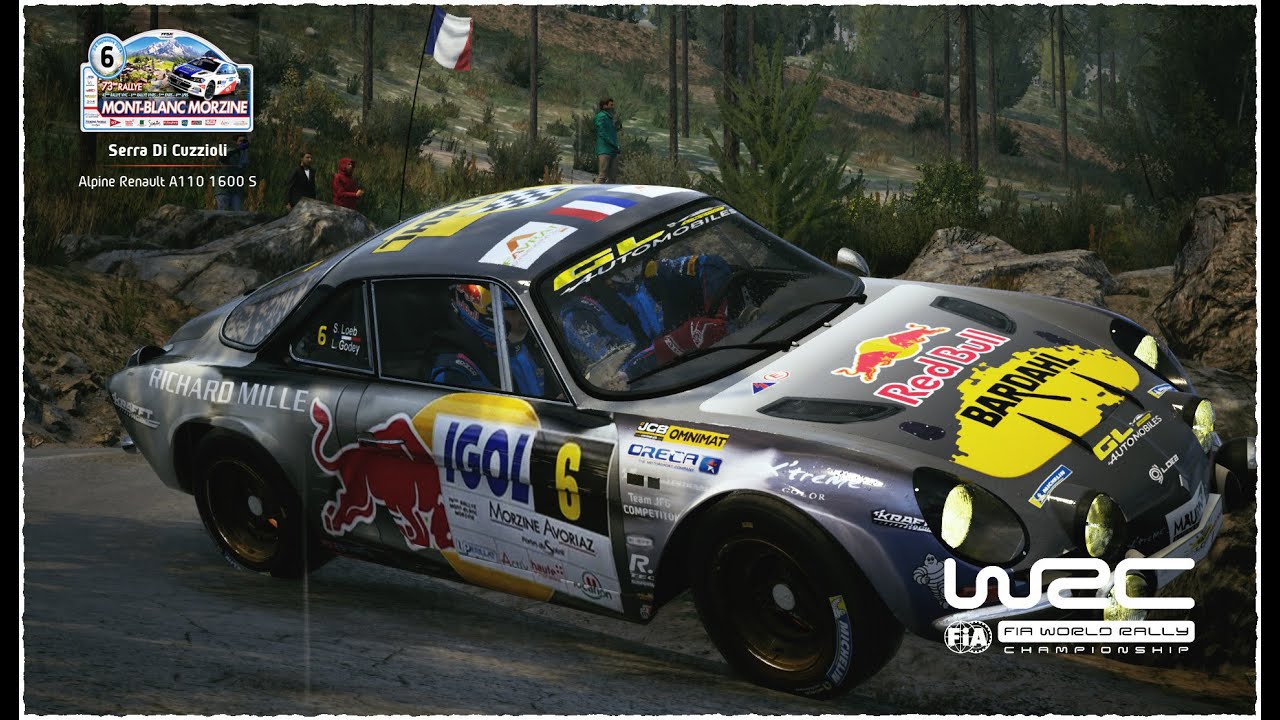 Alpine A110 Rallye GT+ #6 Sebastien Loeb | Laurene Godey - 2024 Rallye ...