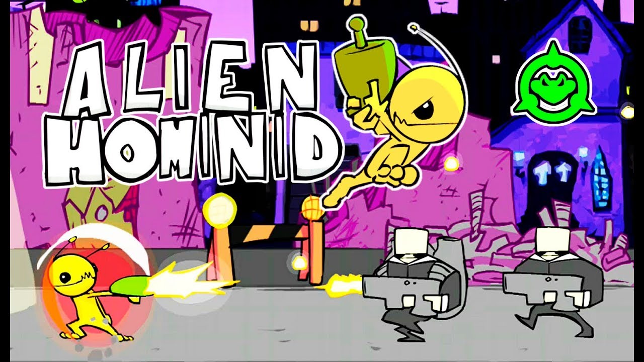 Alien Hominid - Level 1-1 - Mis Mejores Vicios - YouTube