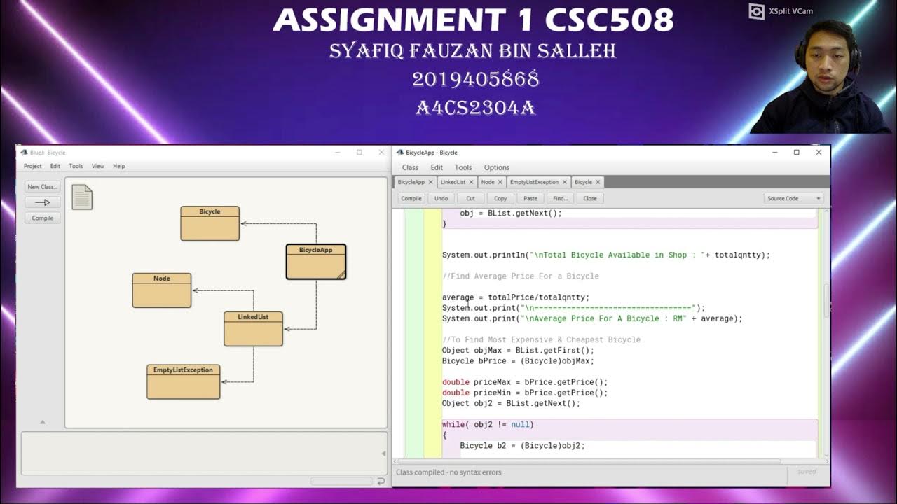 ASSIGNMENT 1 CSC508 - YouTube