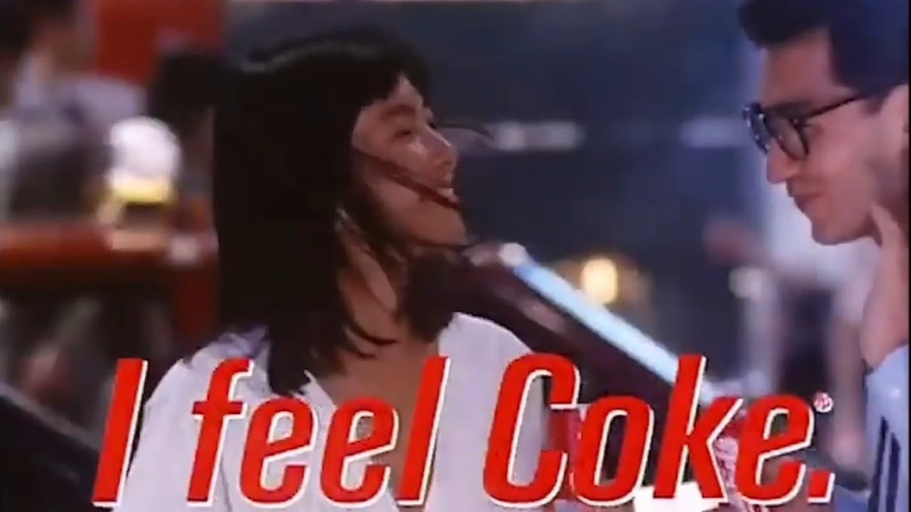 코카콜라광고 일본 'I feel coke' (80년대 감성) - YouTube