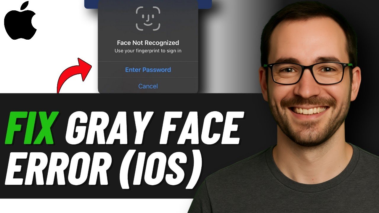 How To Fix Face ID Settings On iPhone - Gray Face Error (2026 GUIDE ...