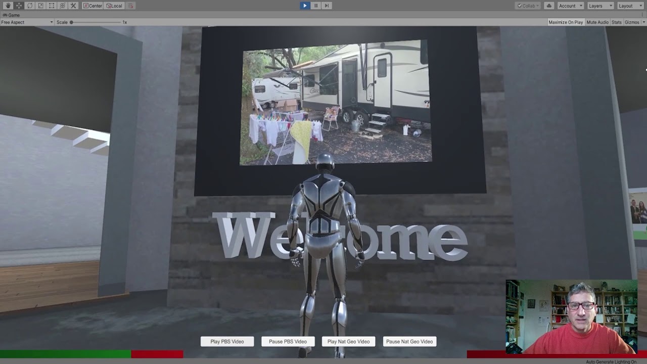 Virtual Learning Webinar Creation in Unity 3D Educators Gallery - YouTube