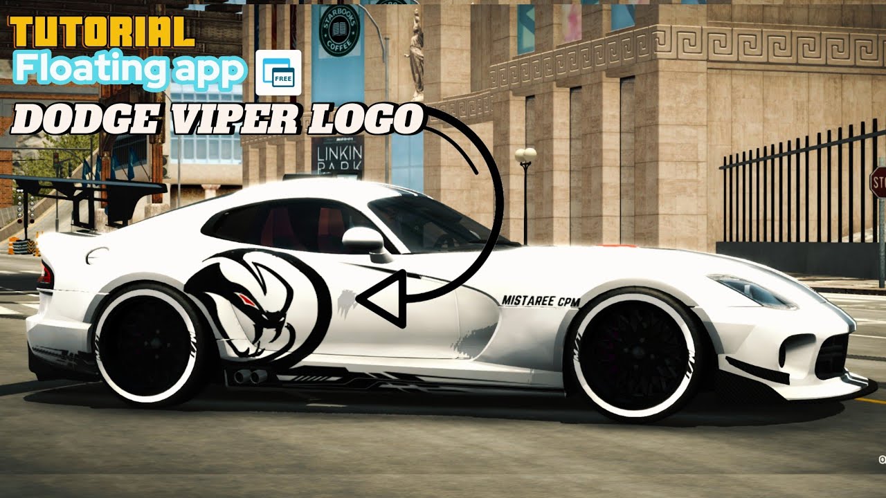HOW TO MAKE DODGE VIPER LOGO Withusing Floating app Car Parking ...