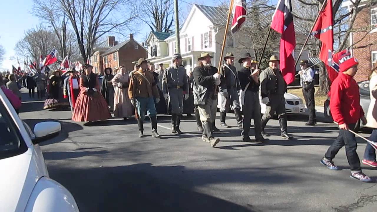 Jan 2015 Lee Jackson Day parade. - YouTube