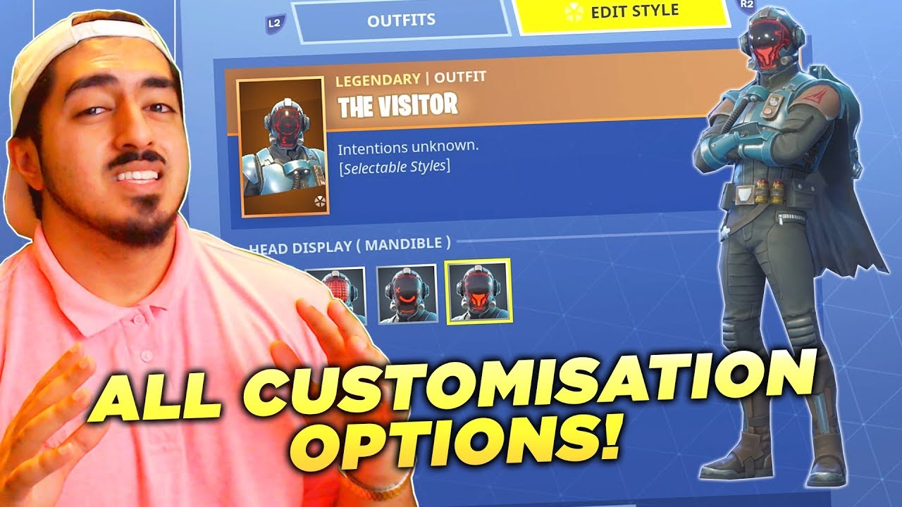 NEW BLOCKBUSTER SKIN ALL CUSTOMISATION OPTIONS in Fortnite Battle ...