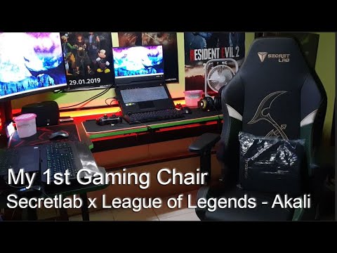 Secretlab Omega Gaming Chair | League of Legends: Akali (Quick Unboxing ...