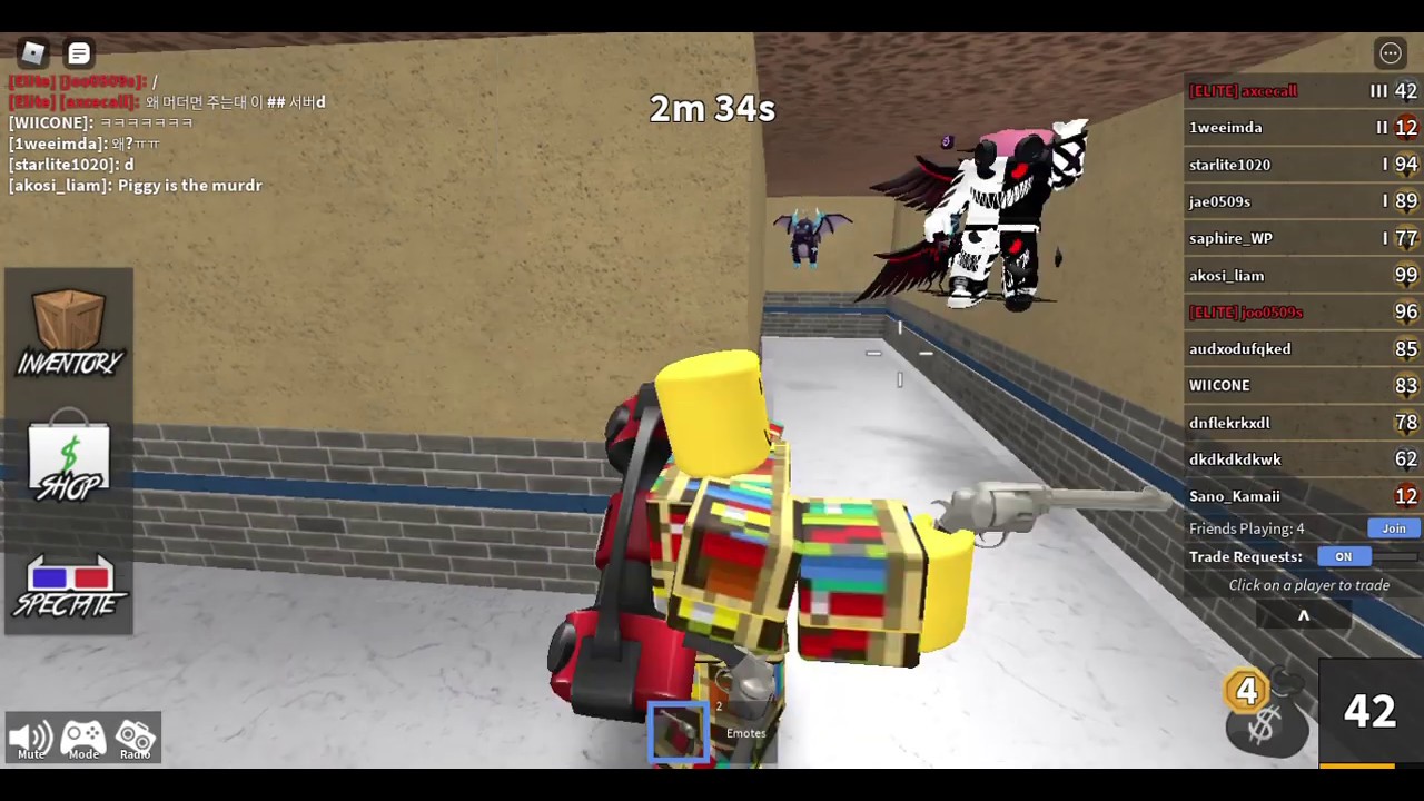 Roblox MM2 piggy is mad!! RUN - YouTube