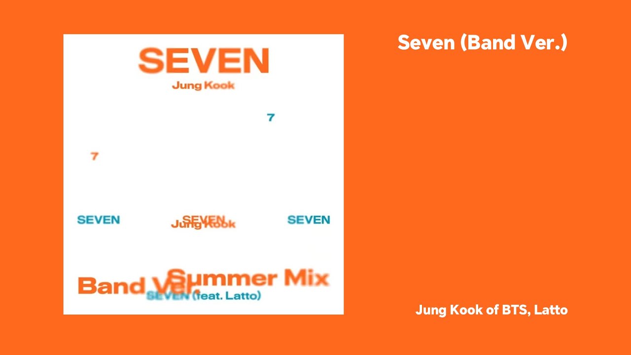 Jung Kook of BTS, Latto - Seven (Band Ver.) (Cover by Kevin Baron ...