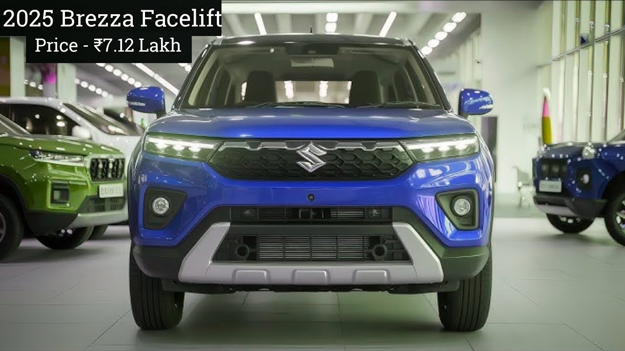 2025 New Brezza Facelift - First Look, Launch, Price, Specifications ...