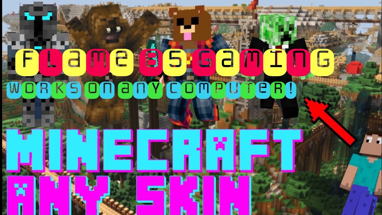 How to get a custom skin on Minecraft java - YouTube