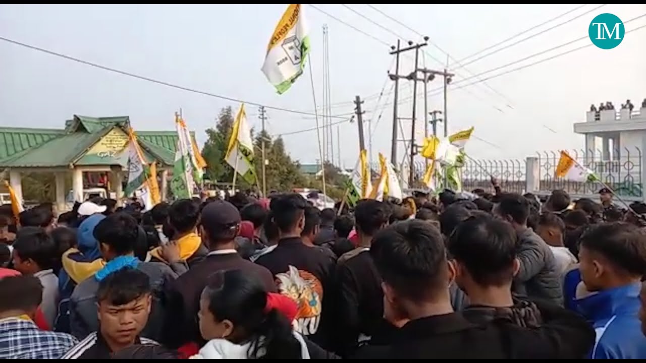 NPP supporters demand recount in Shella - YouTube