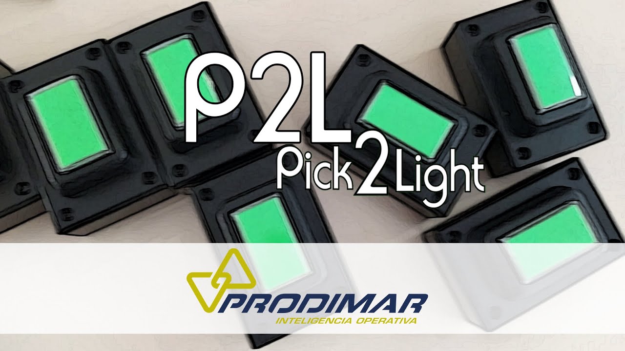 P2L Pick to Light - Sistema de picking asistido - YouTube