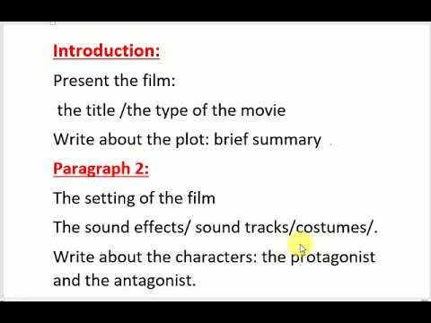 English -Grade 10 -Writing a movie review -Miss :Khouloud - YouTube
