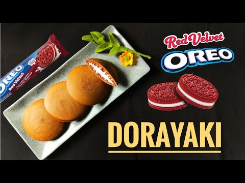 DORAYAKI Oreo Red Velvet - YouTube