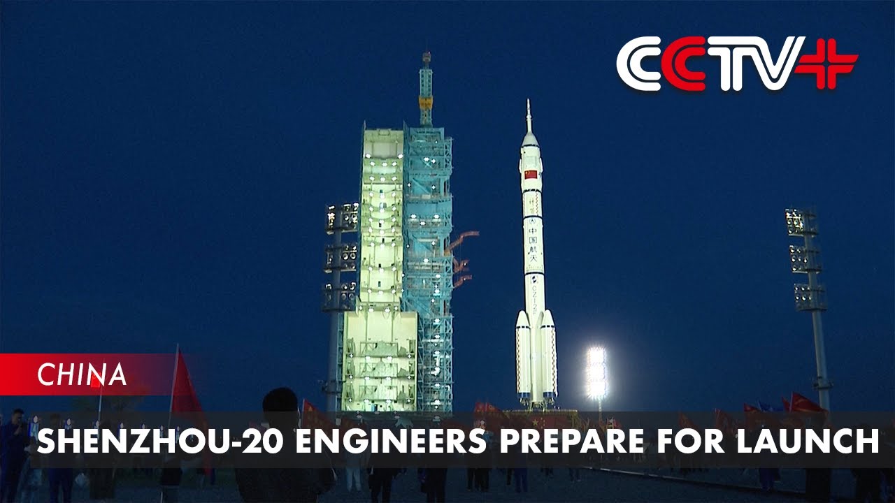 Shenzhou-20 Engineers Prepare for Launch - YouTube