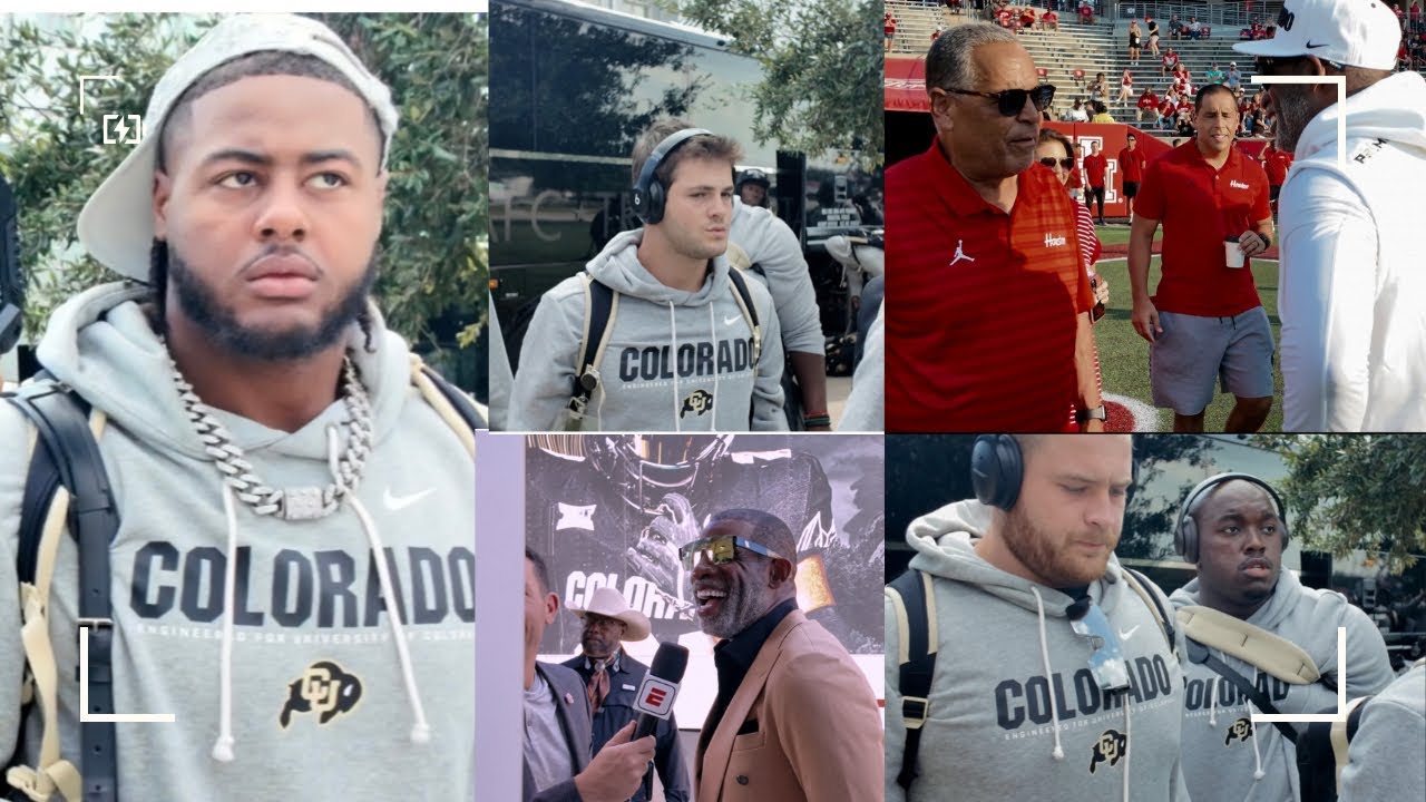 Behind The Scenes - Coach Prime Colorado Buffs In Houston - YouTube
