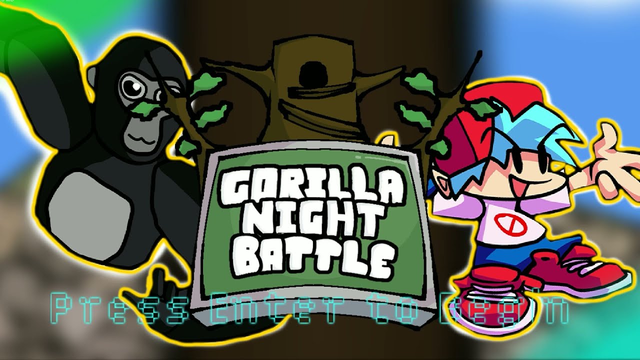 Friday Night Funkin' VS Gorilla Tag DEMO | Gorilla Night Battle (FNF ...