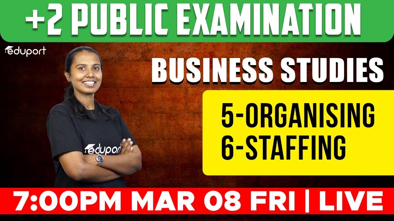 Plus Two Final Exam | Business Studies - Chapters 5, 6 | Eduport ...