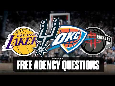 2026 NBA Free Agency: Biggest Questions for Western Conference teams 🤔