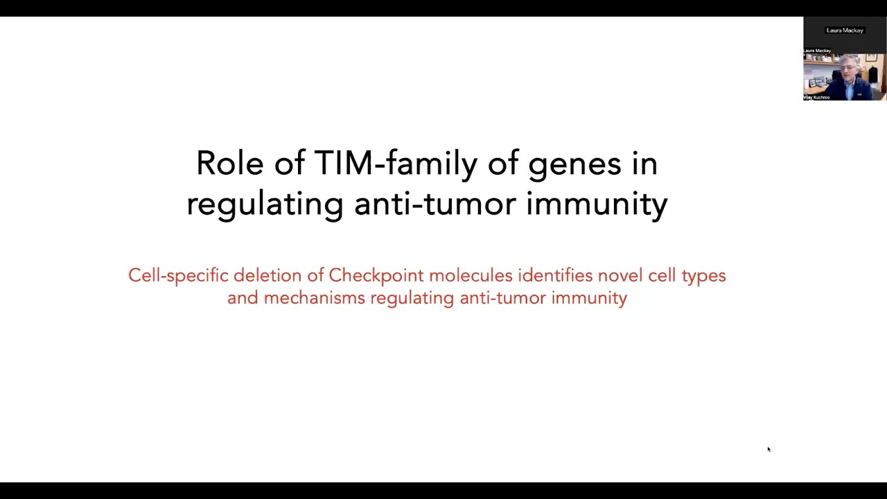 "Role of TIM family of genes in regulating anti-tumor immunity" by Dr ...