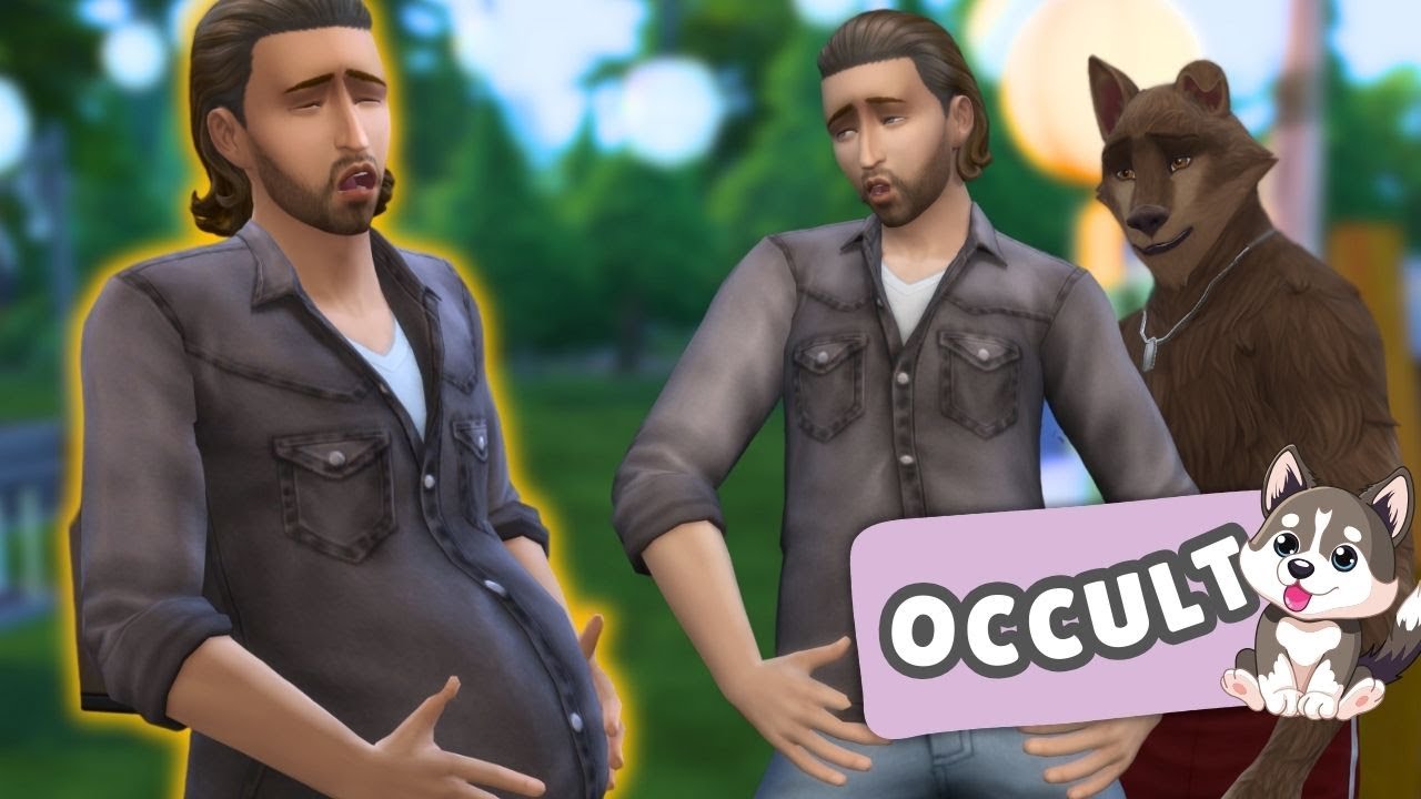 Rick Grimes does the 100 OCCULT Baby Challenge in The Sims 4 - YouTube