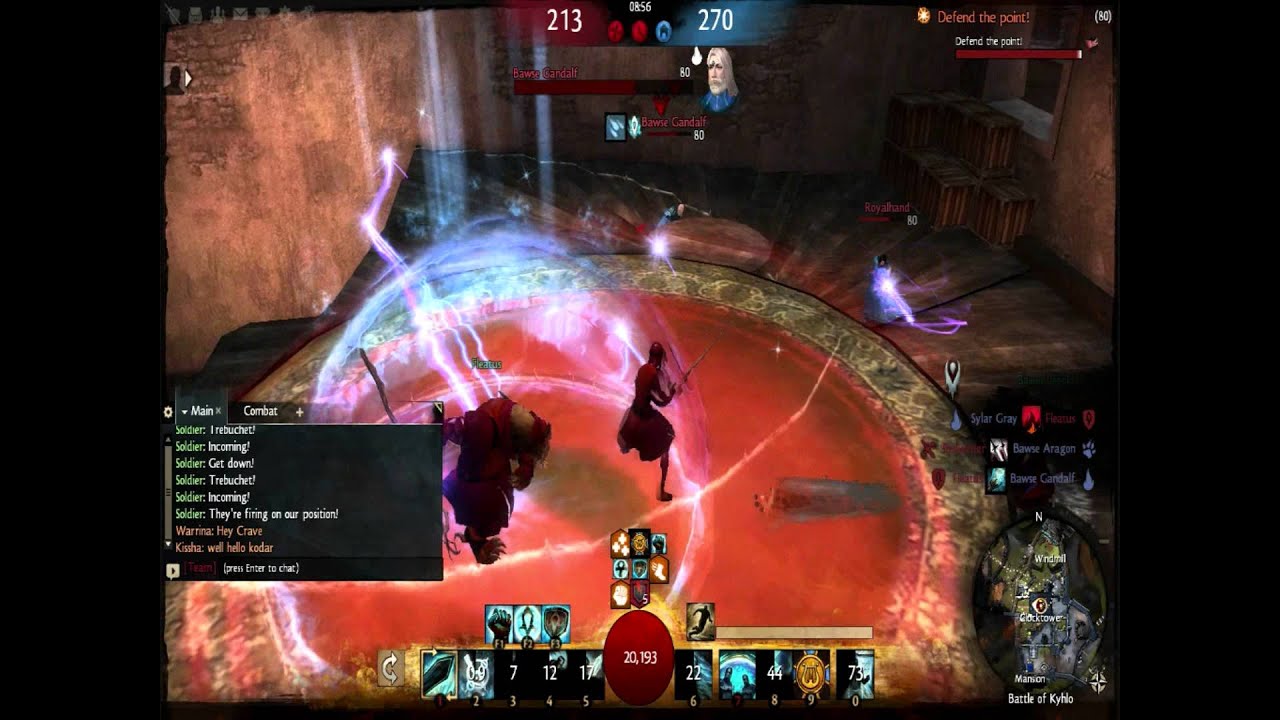 Guild Wars 2 Beta PvP Support Guardian - YouTube