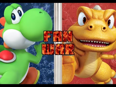 Fan War!!! Yoshi vs Gon - YouTube
