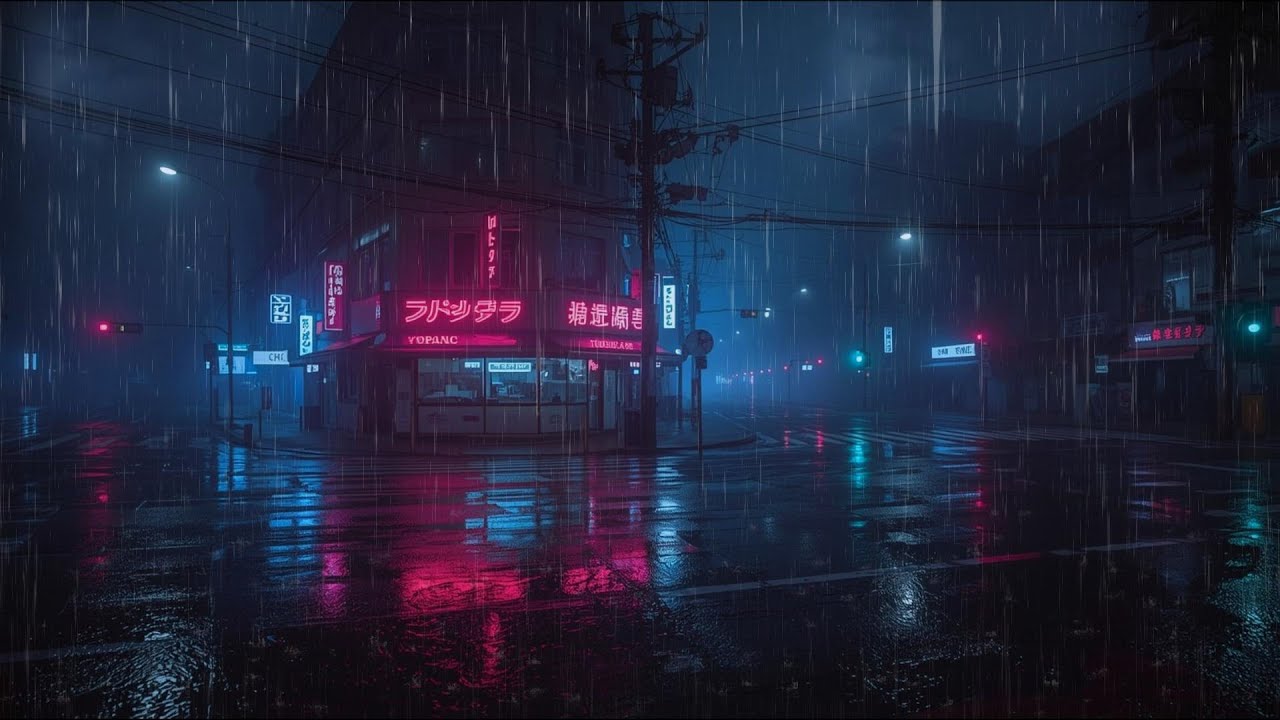 80s Nostalgia Rain Lofi — Cozy Beats for Study & Chill - YouTube