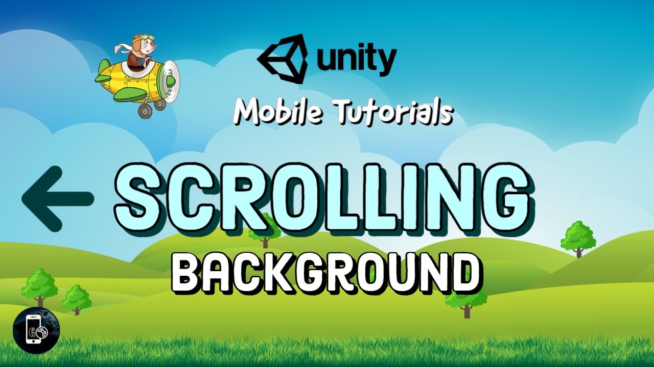 How to create Scrolling Background in Unity | Unity Mobile Tutorials ...