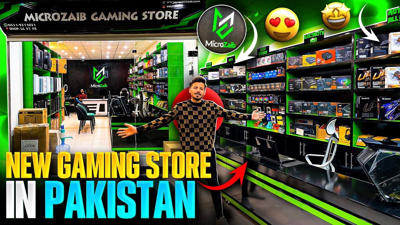 i Opened my New Gaming Store in Pakistan | Complete Store Tour ...