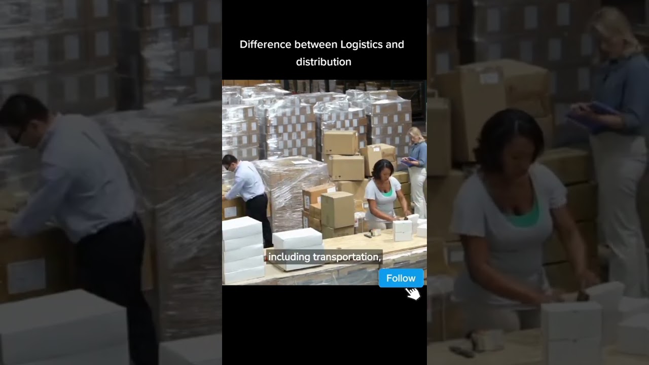 Logistics vs Distribution #supplychain #learning #efficiency ## ...