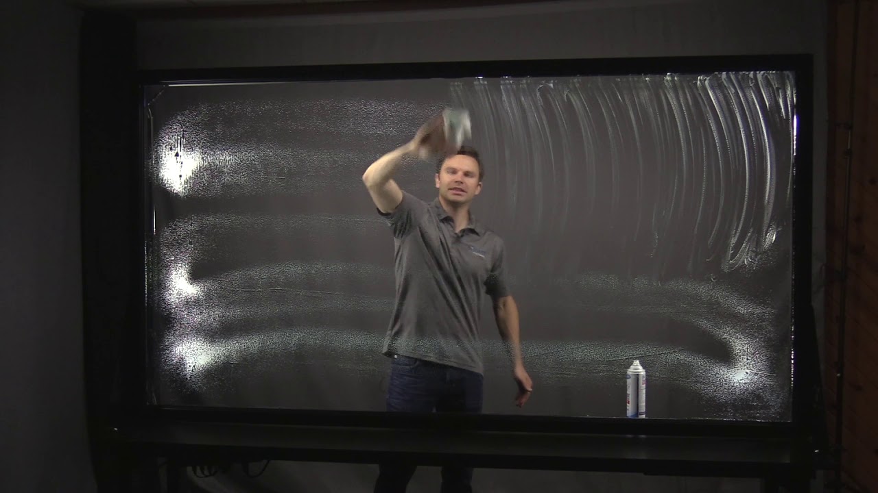 Lightboard Glass Cleaning-Best Practices - YouTube