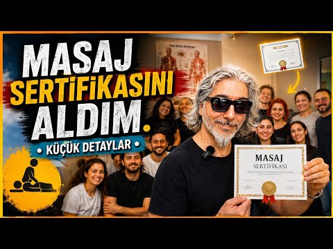 Almanya'da masaj  sertifikası üzerine canlı bir söyleşi..