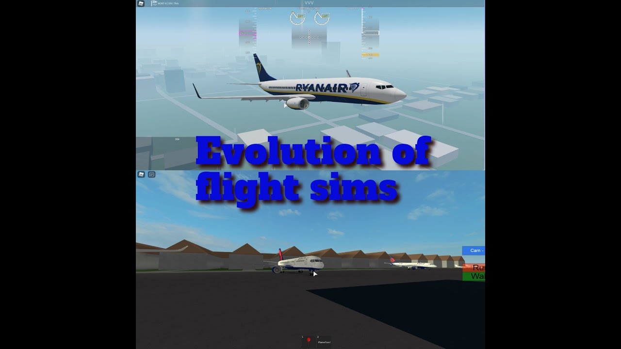 The evolution of Roblox flight simulators - YouTube