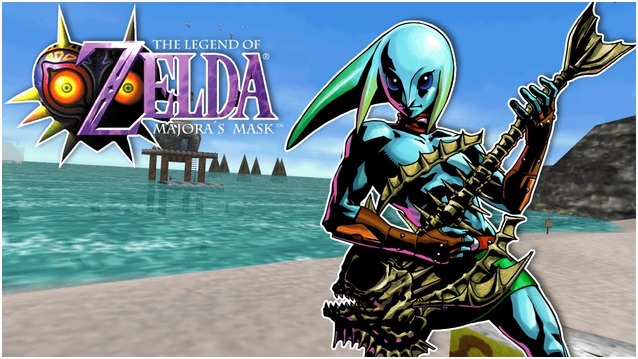 We Meet The CREEPIEST Zora In Existence! - Majora's Mask BLIND ...