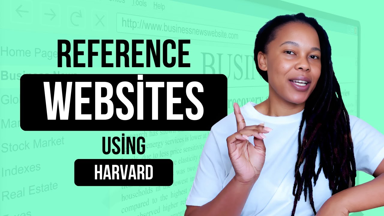 How to Reference a Website | Harvard Style - YouTube