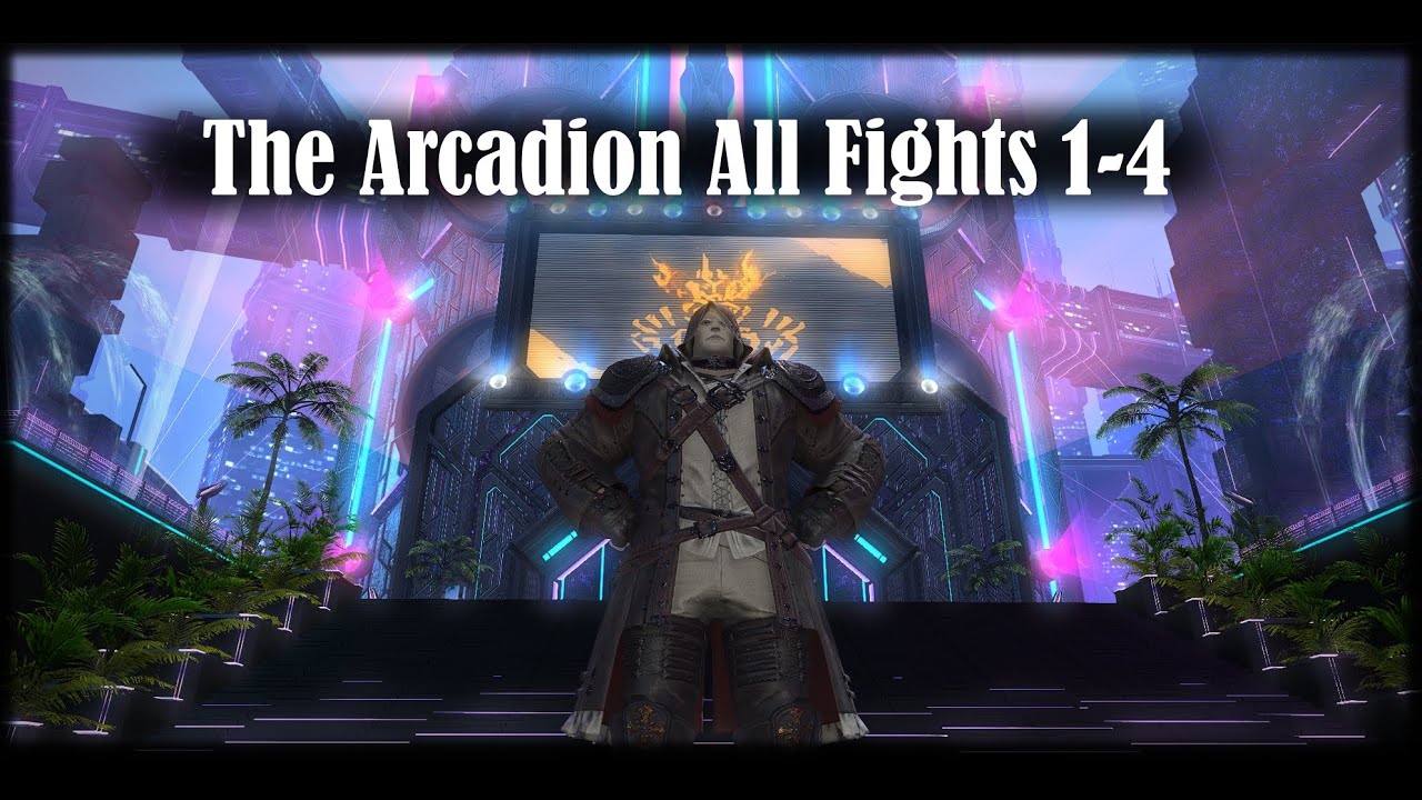 FFXIV The Arcadion Raid All Fights My First Time Running - YouTube