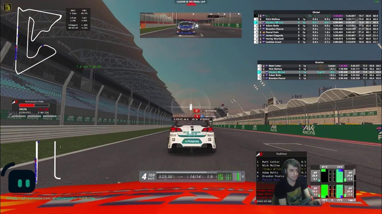 Inshallah my brothers ~ AK Racing V8's S11 Round 2 ~ Bahrain - YouTube