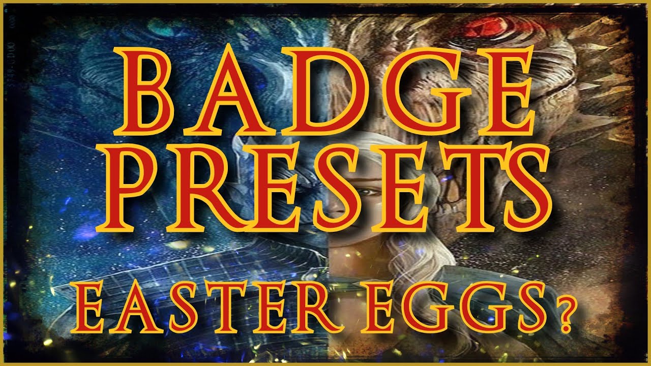Game of Thrones - BADGE PRESETS EASY WAY - GOT WIC - YouTube