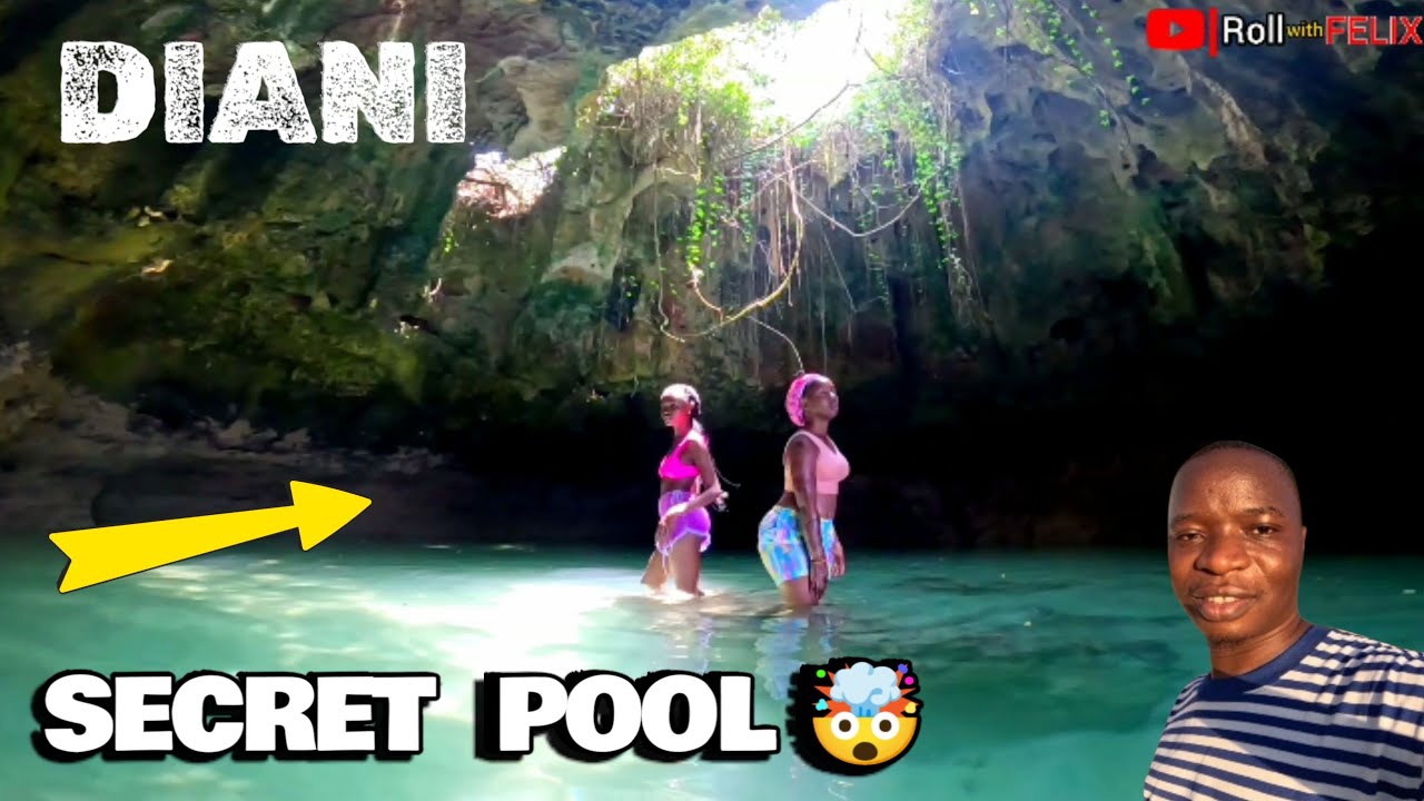 🏝️ We Explored Secret Natural Pools in DIANI! 😱 African pool ...