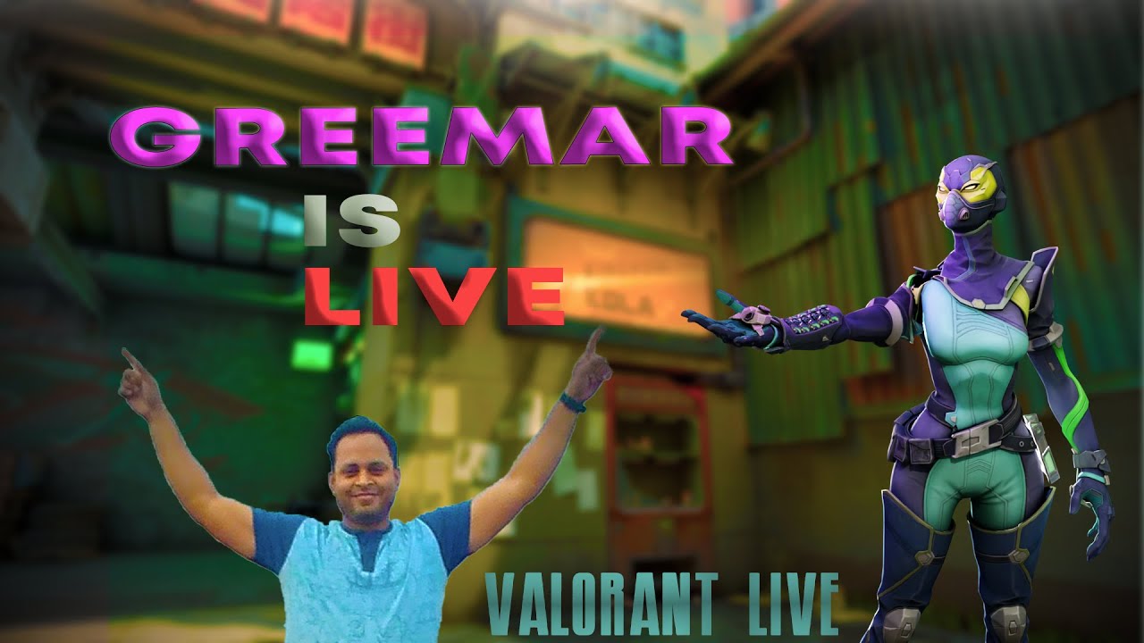 Valorant Live With Greemar | New BP Skin |!giveaway !tip !Raid - YouTube