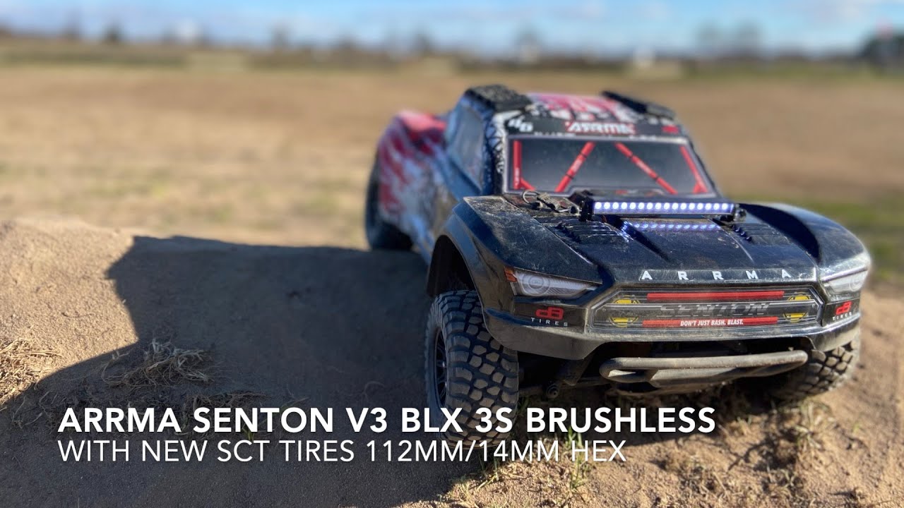 ARRMA Senton V3 brushless 3S Shortcourse Truck testrun #arrma #senton # ...